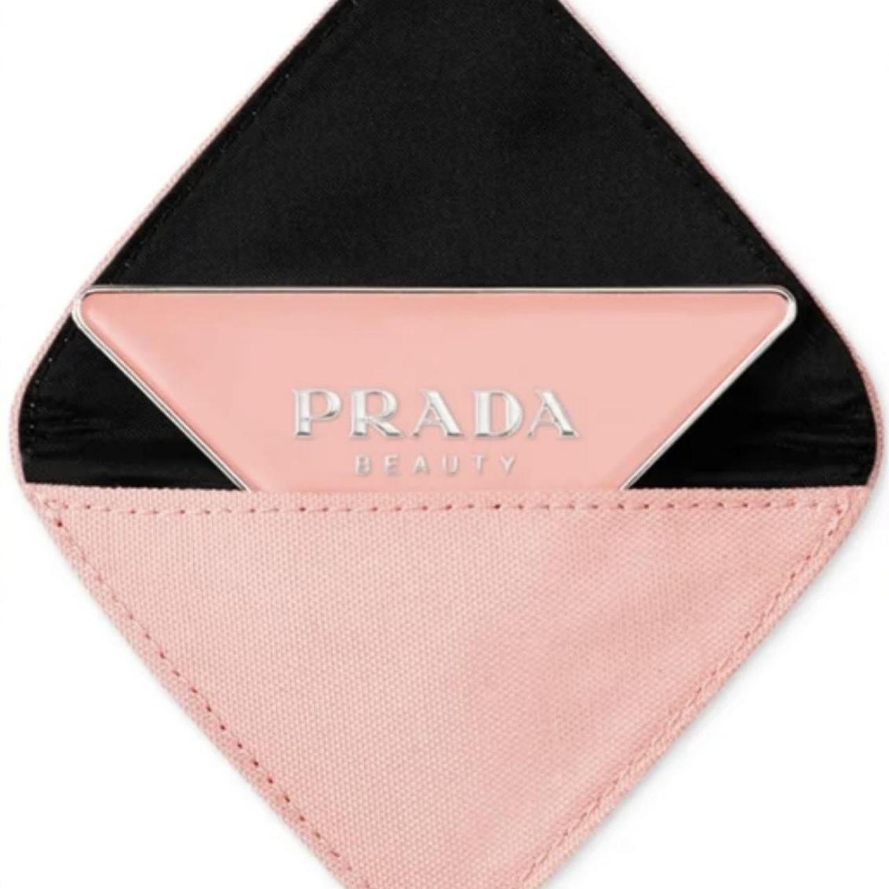 Prada Mini Pink Pocket Mirror -Super cute and... - Depop