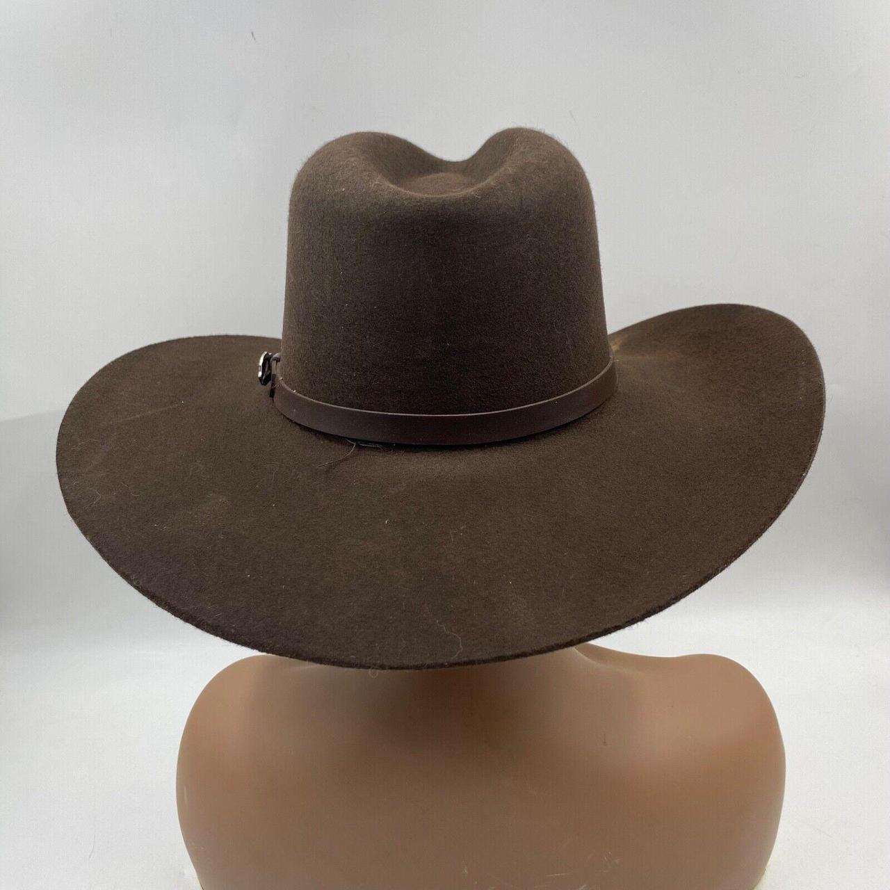 cavenders cowboy collection 3X brown premium wool... - Depop