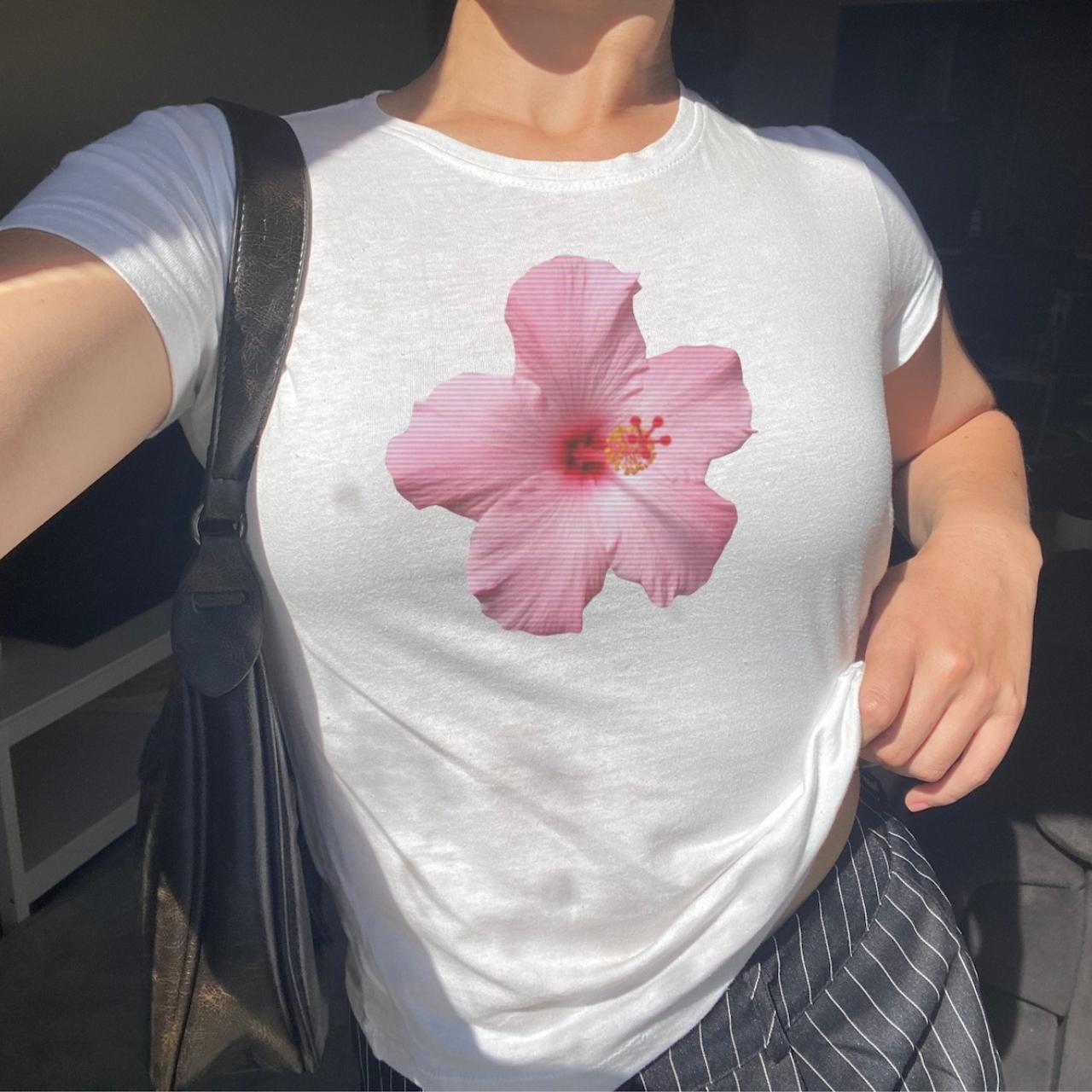 Martini Vintage Baby Tee | Cocktails t-shirt | Pink... - Depop