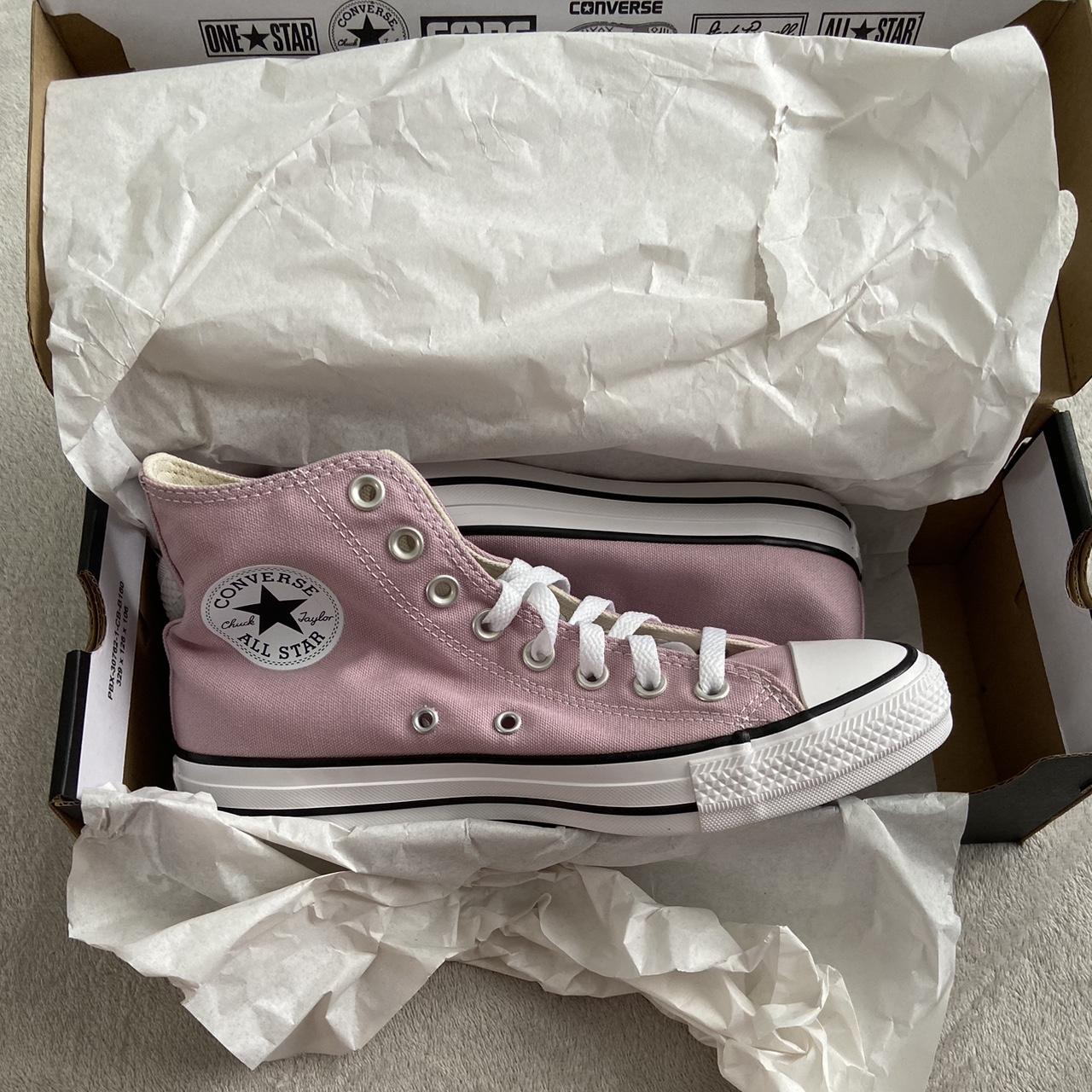 Phantom Violet Converse - women’s size 8.5 -... - Depop