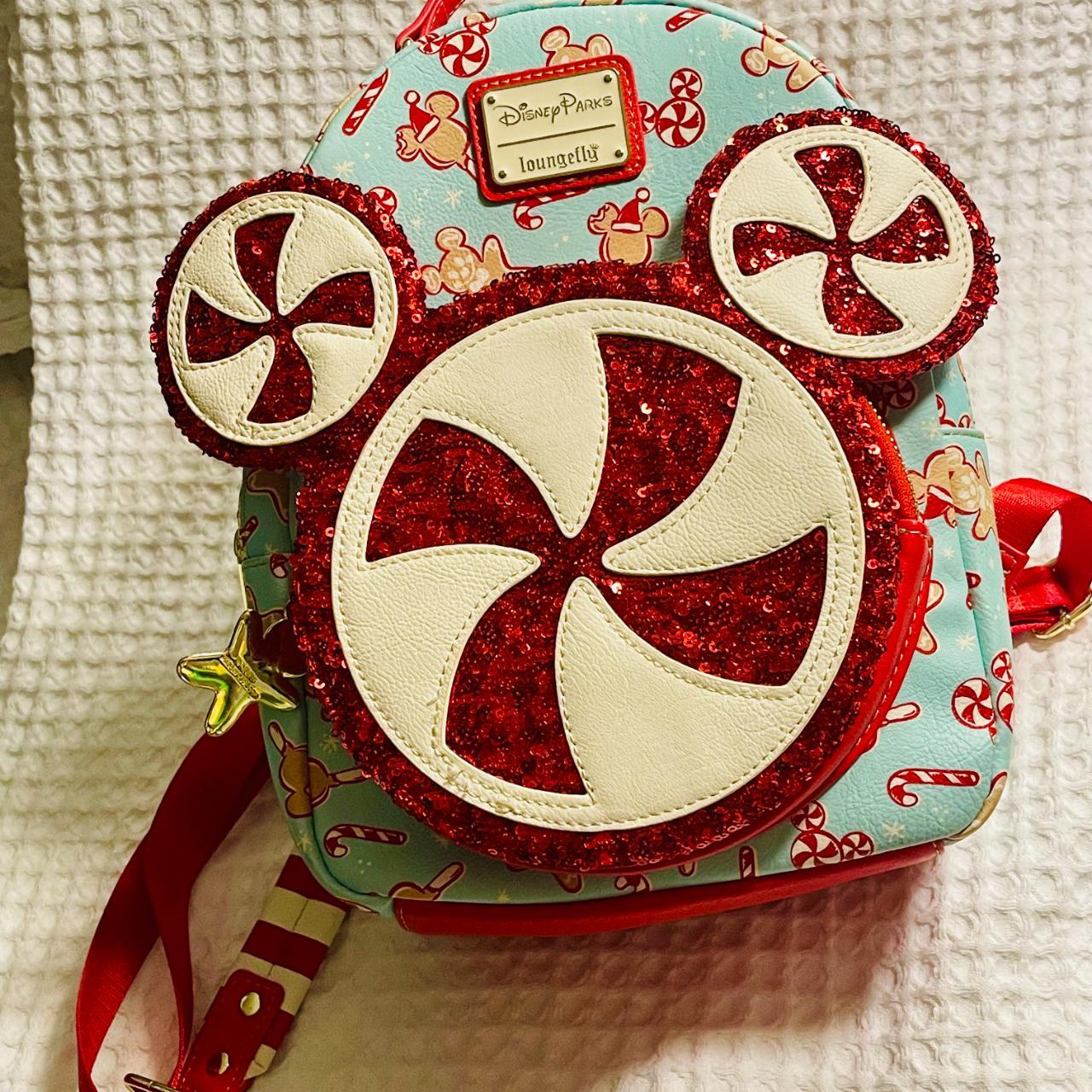 Disney Parks Loungefly Peppermint Gingerbread Mickey... - Depop