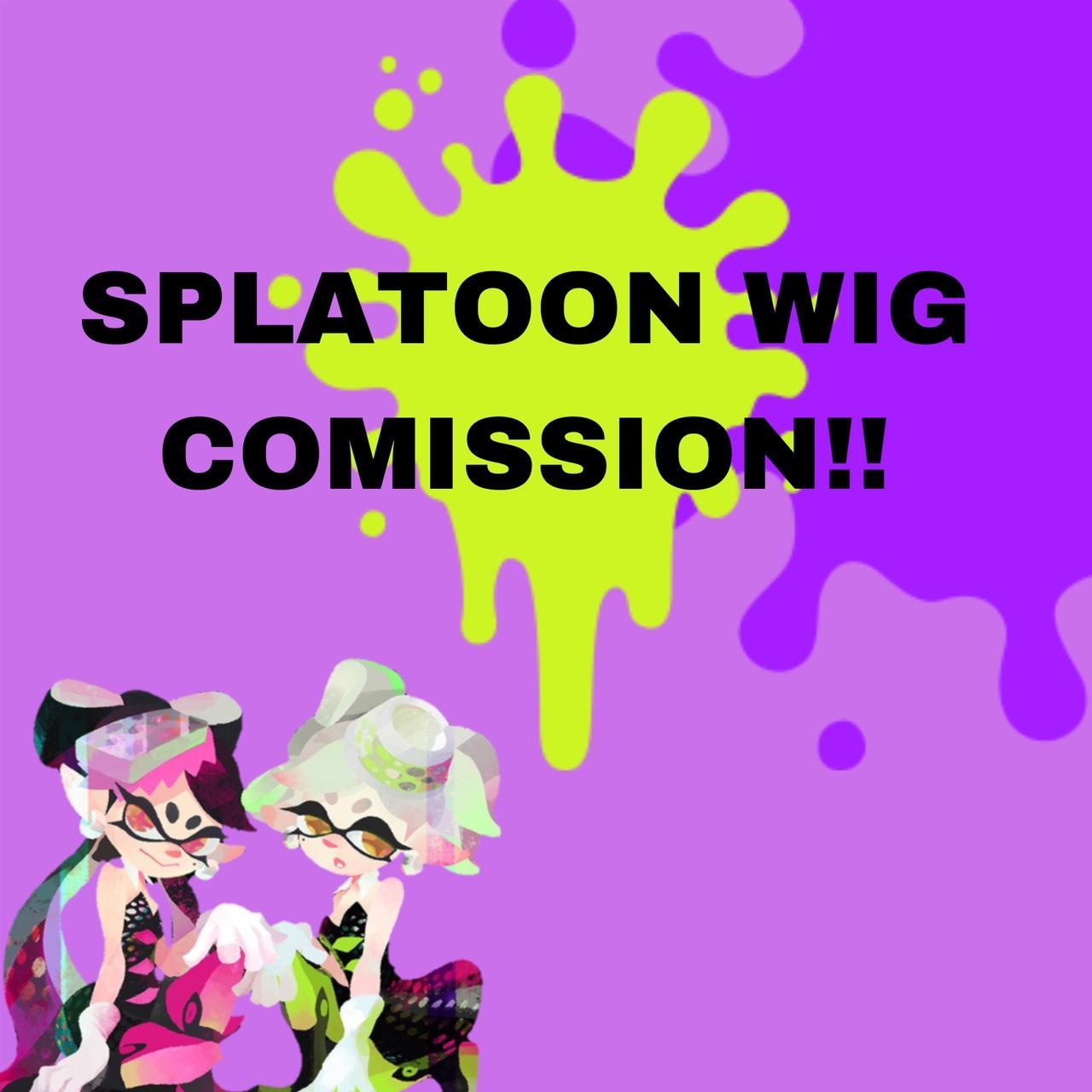 splatoon wig commission!! :D (looking for only... - Depop