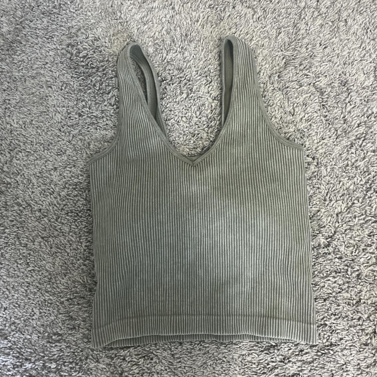 -Small -Altar’s State -Army green tank top -Never... - Depop