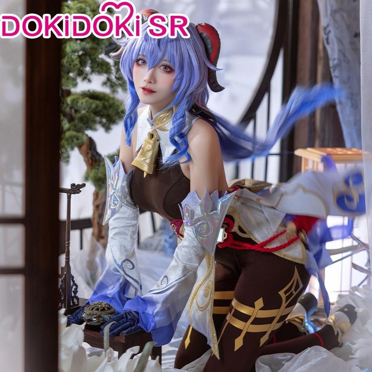 Ganyu Genshin Impact Doki Doki SRcosplay set... | Depop