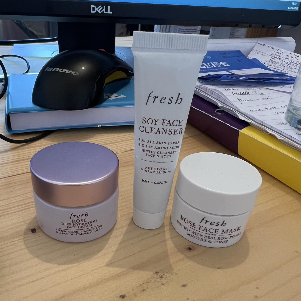 Fresh skincare set Fresh rose deep hydration face... - Depop