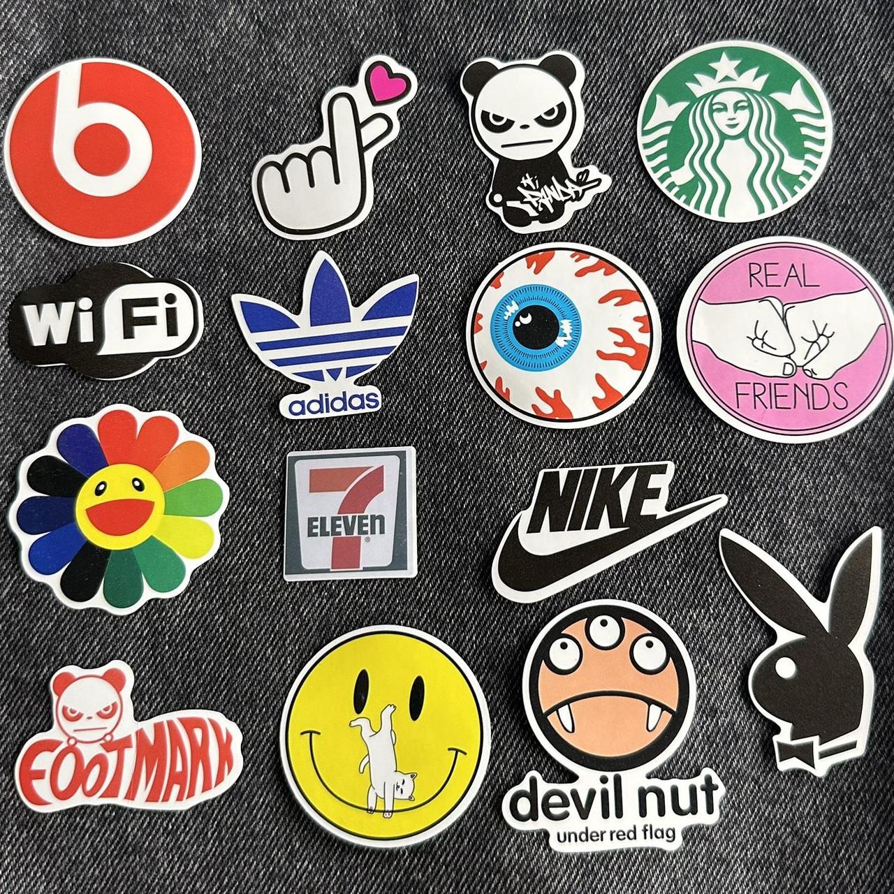 15 waterproof stickers - Depop