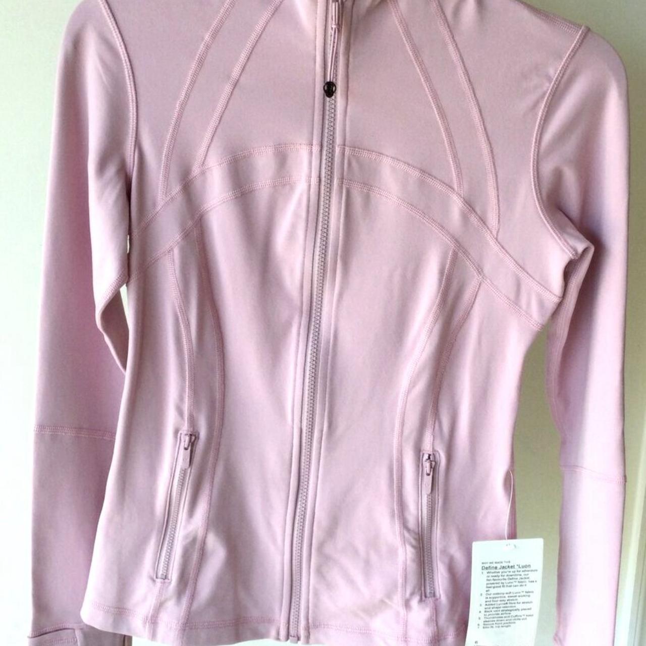 Lululemon Define Jacket Pink Size 4 ﻿ women's size:... - Depop