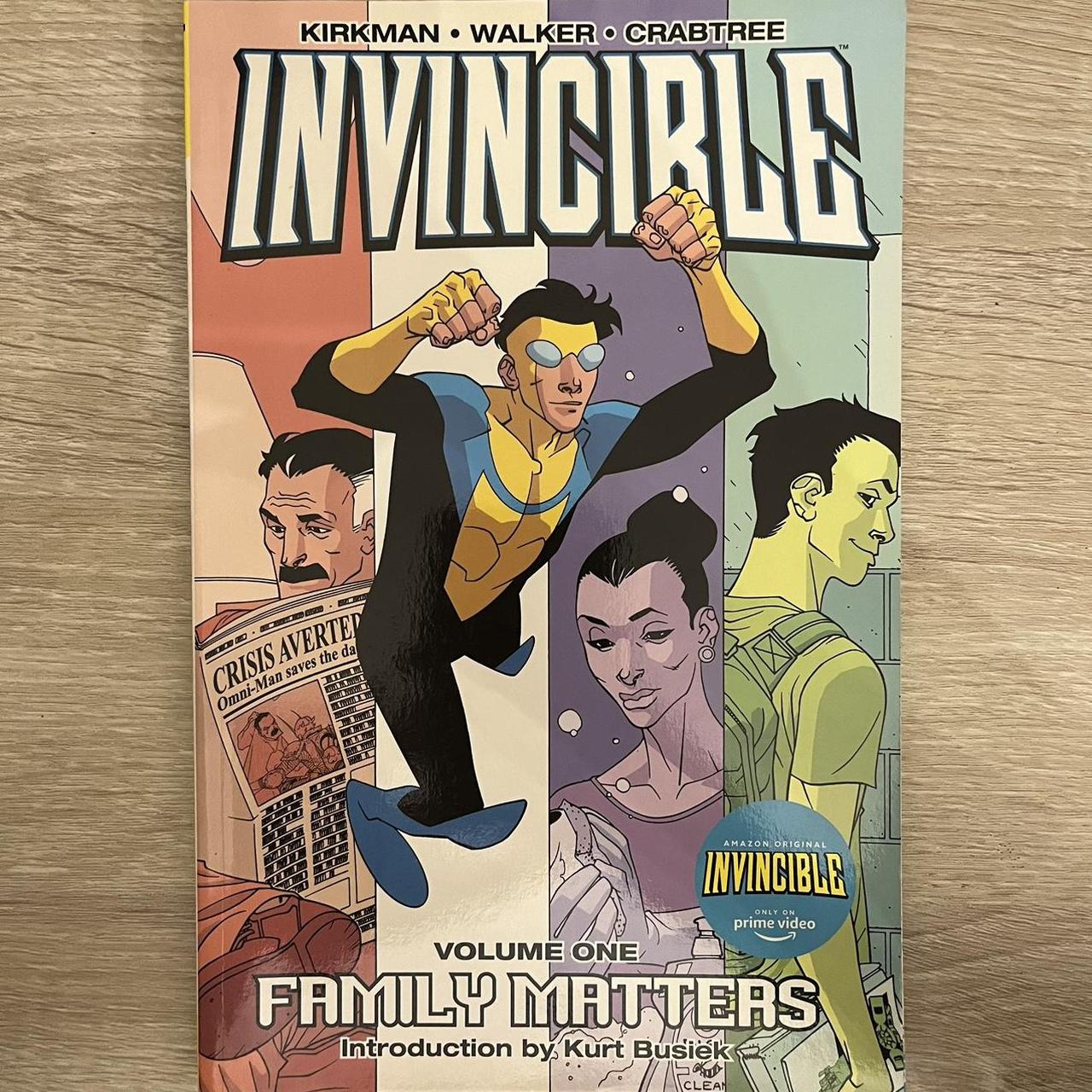 Invincible: Family Matters Volume 1 Ch1-4 Message... - Depop