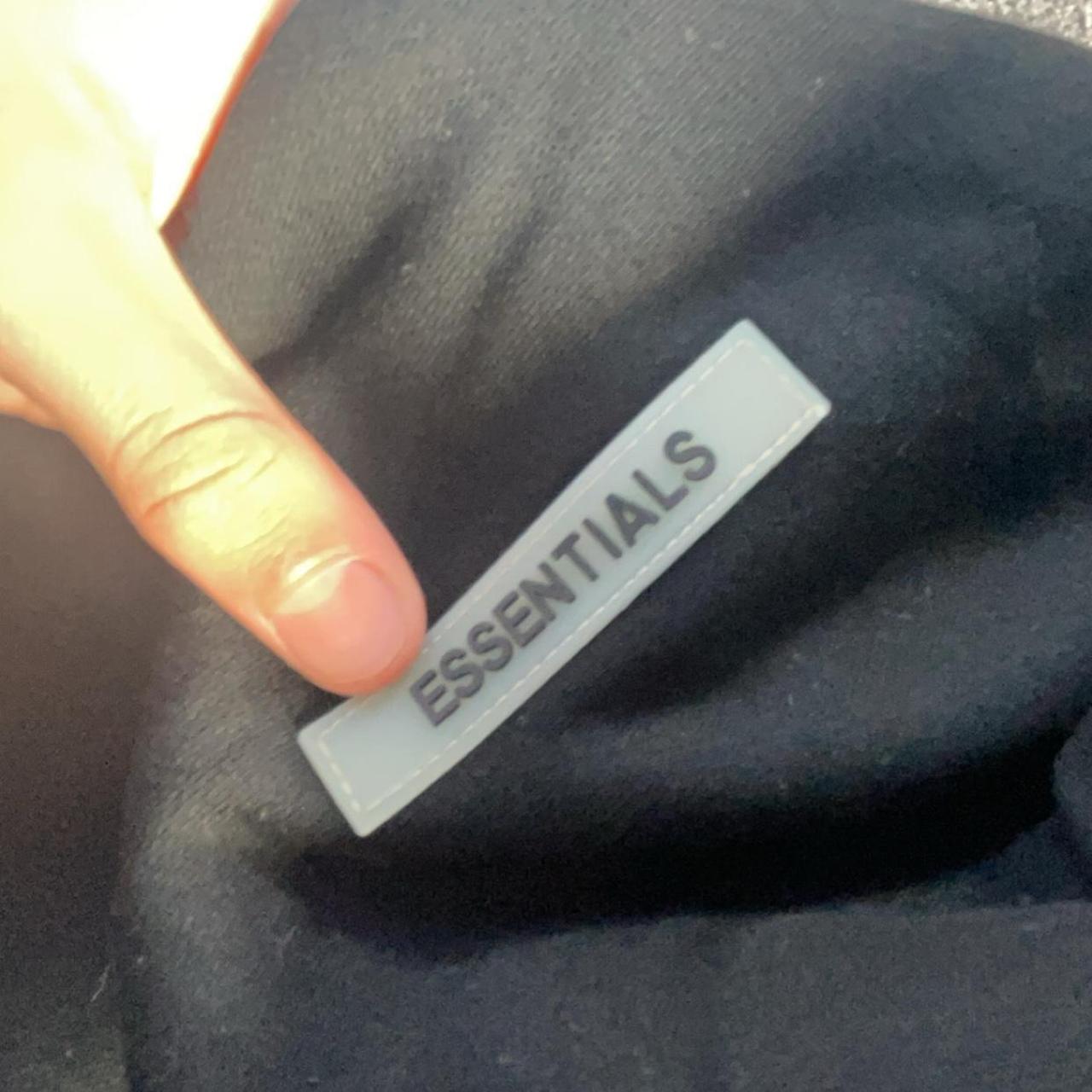 black essentials jumper new with tags - Depop