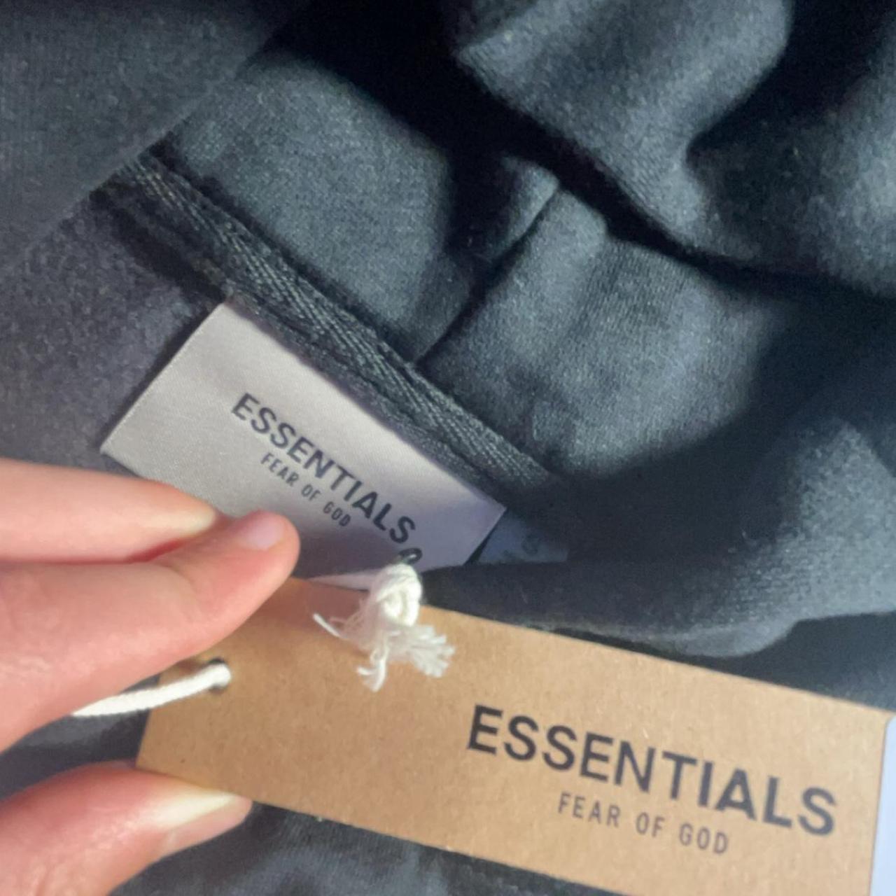 black essentials jumper new with tags - Depop