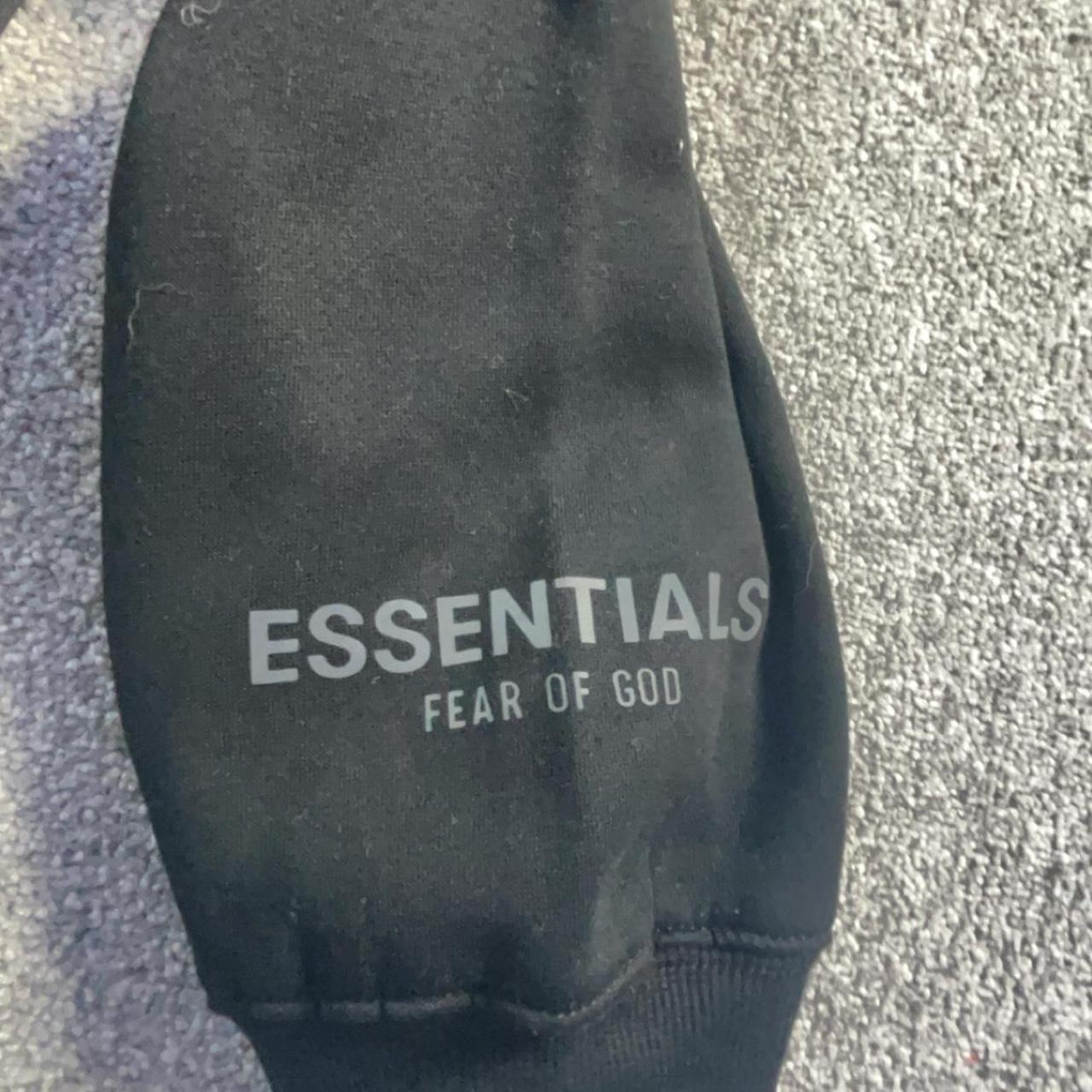 black essentials jumper new with tags - Depop