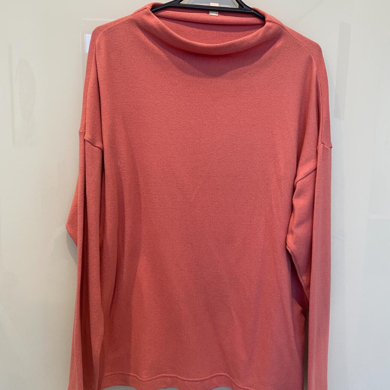 Pink Uniqlo Sweater Size S #sweater #cardigan... - Depop