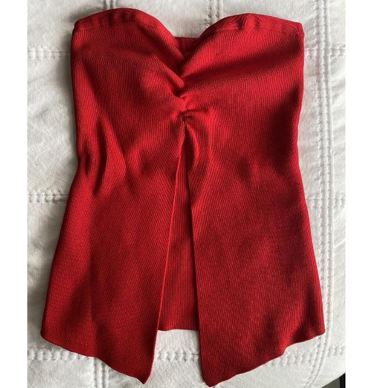 Red Glassons Top Size: Small Worn once, in perfect... - Depop