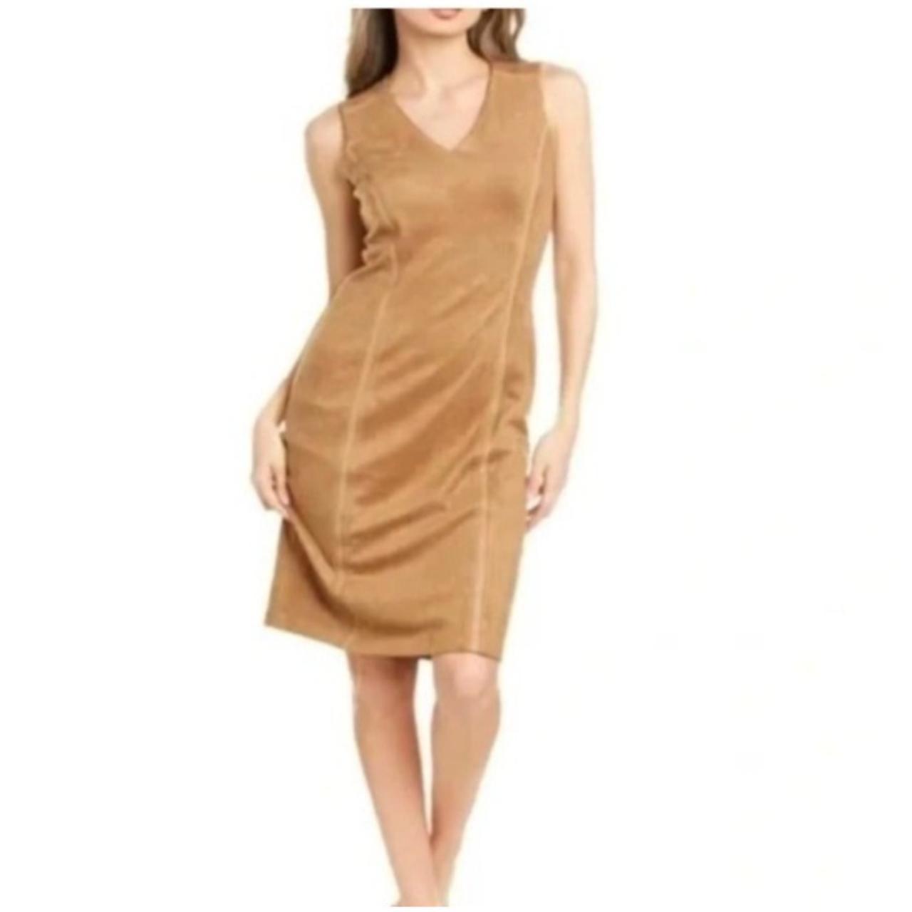 J. MCLAUGHLIN Dominique Faux Suede Sleeveless... - Depop