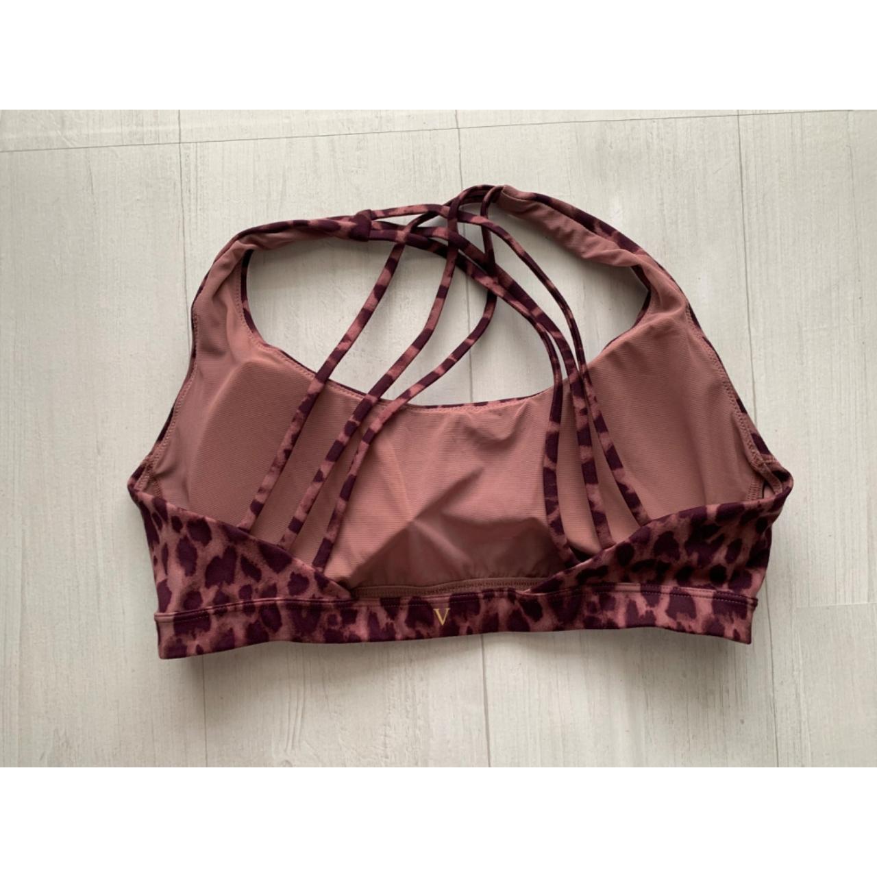 Bundle Victoria's Secret Leopard Print Set Leggings... - Depop