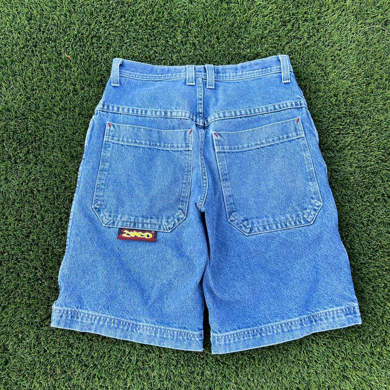 -Vintage Jnco Jorts -34” waist -13” inseam -13”... - Depop