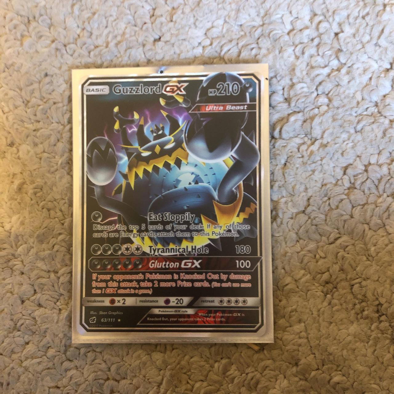 Guzzlord GX 100/210 Pokémon card #PokemonTCG | Depop