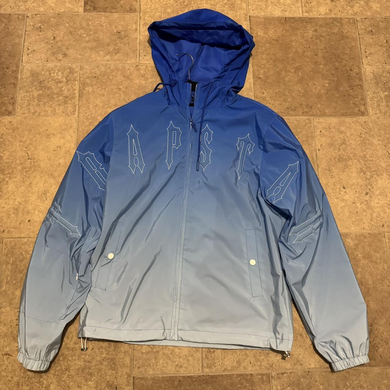 TRAPSTAR IRONGATE WINDBREAKER - BLUE GRADIENT Size... - Depop