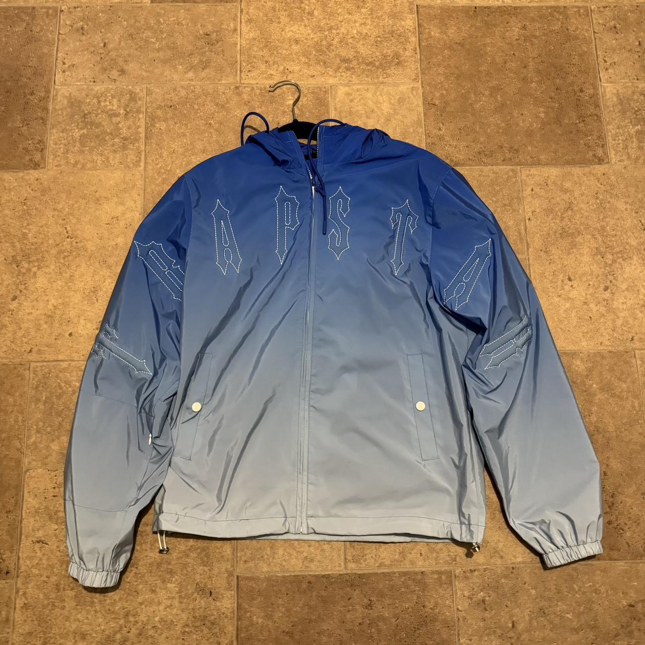 TRAPSTAR IRONGATE WINDBREAKER - BLUE GRADIENT Size... - Depop