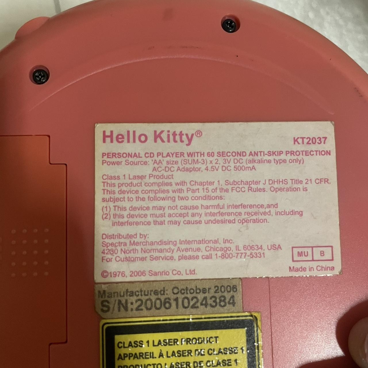 hello kitty cd player literally the cutest and I... - Depop