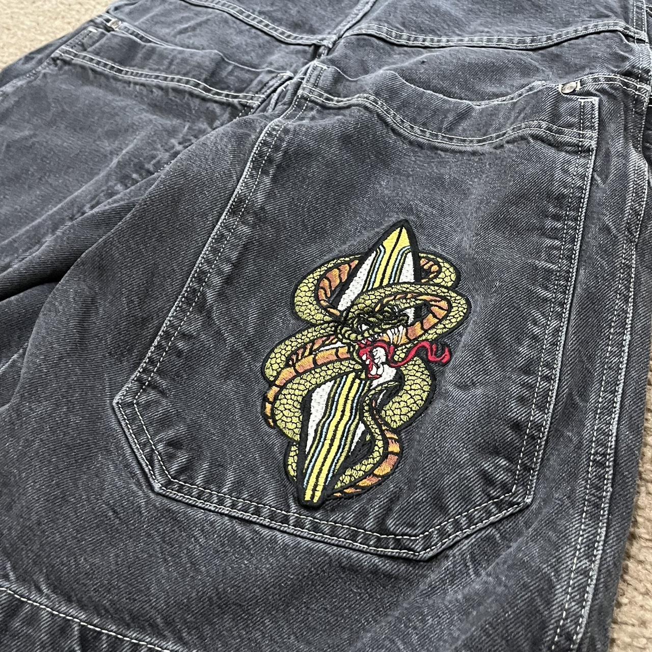 Crazy rare vintage jnco jorts snake surf Actually... - Depop