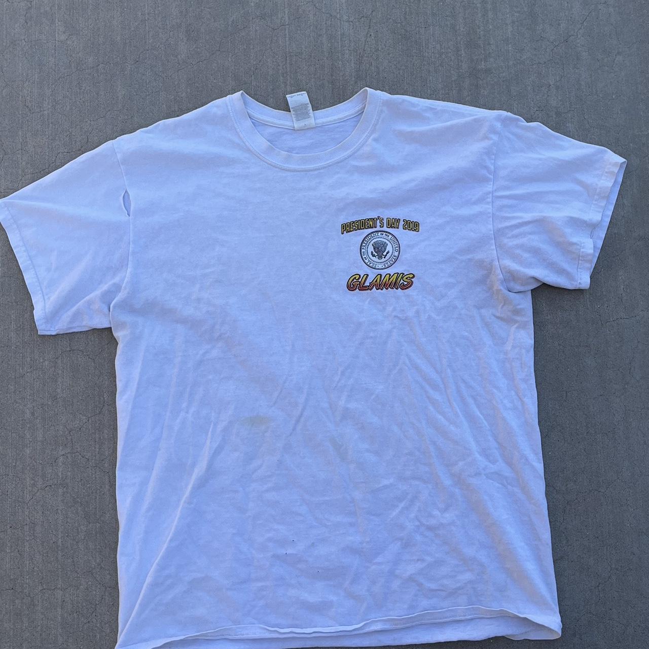 Glamis Beach Store President's Day 2019 white... - Depop
