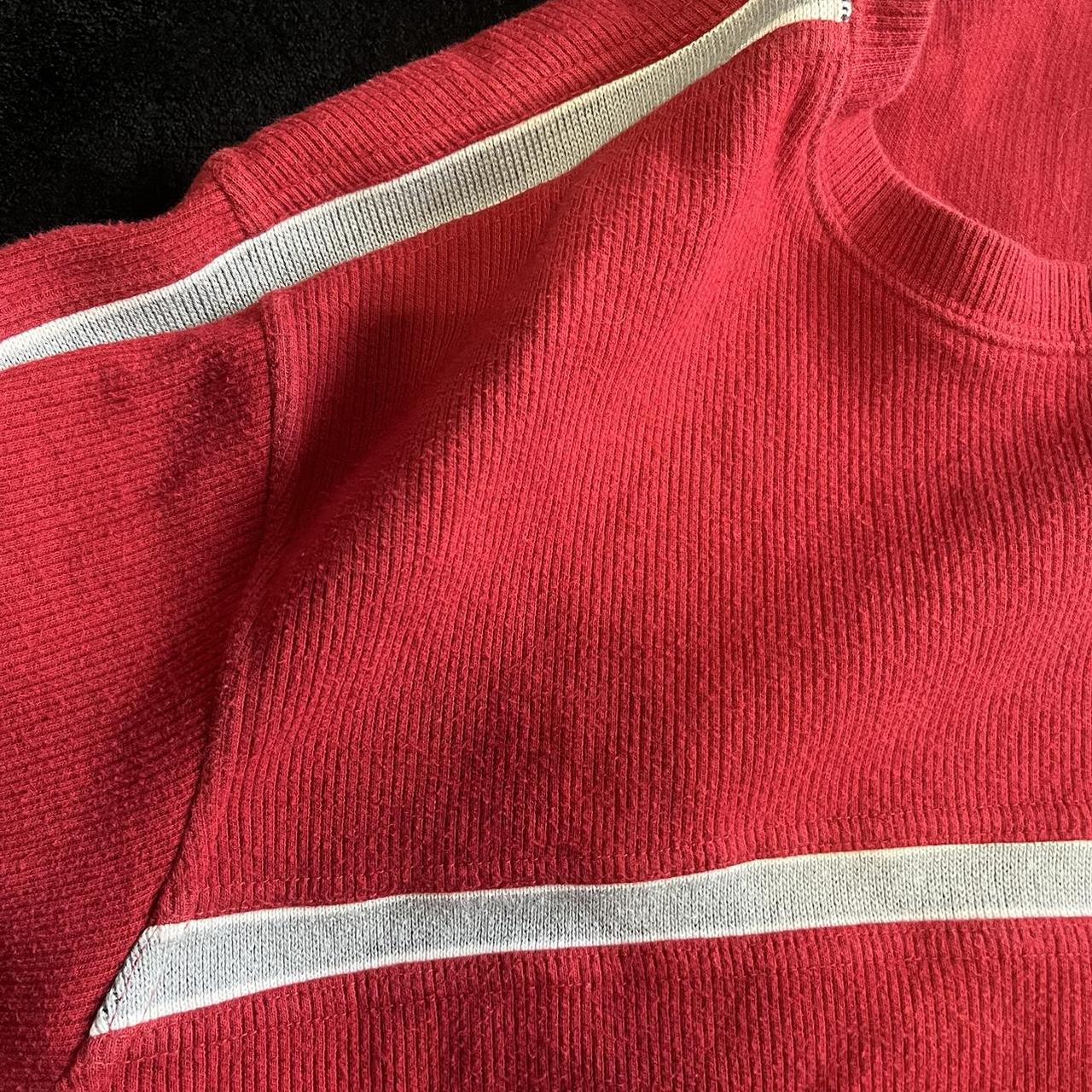Red Quicksilver sweatshirt - Depop