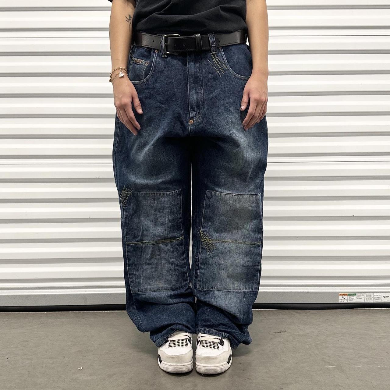 SICK PHAT FARM BAGGY JEANS PHAT FARM TAG W 36in /... - Depop