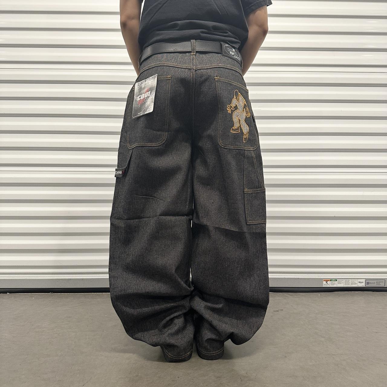 Y2K RAPPER JEANS LL COOL J TAG W 38in / INSEAM... - Depop