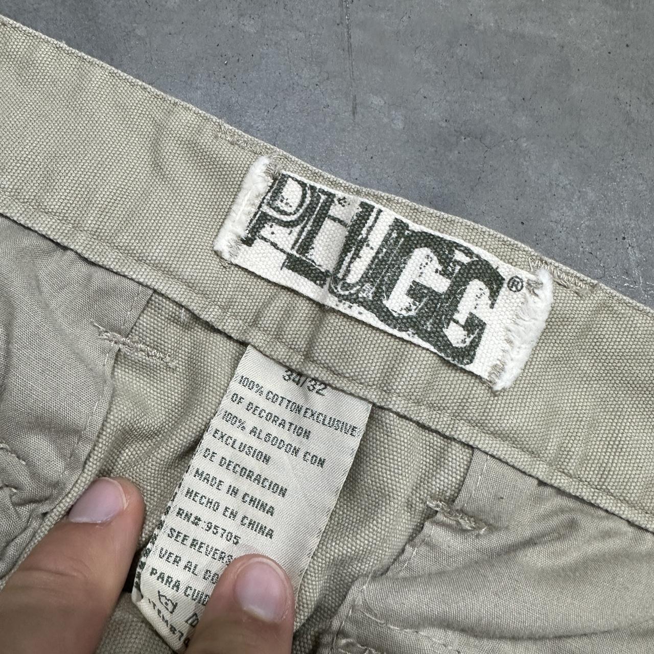 Y2K BAGGY RAVER CARGO PANTS PLUGG TAG W 34in /... | Depop