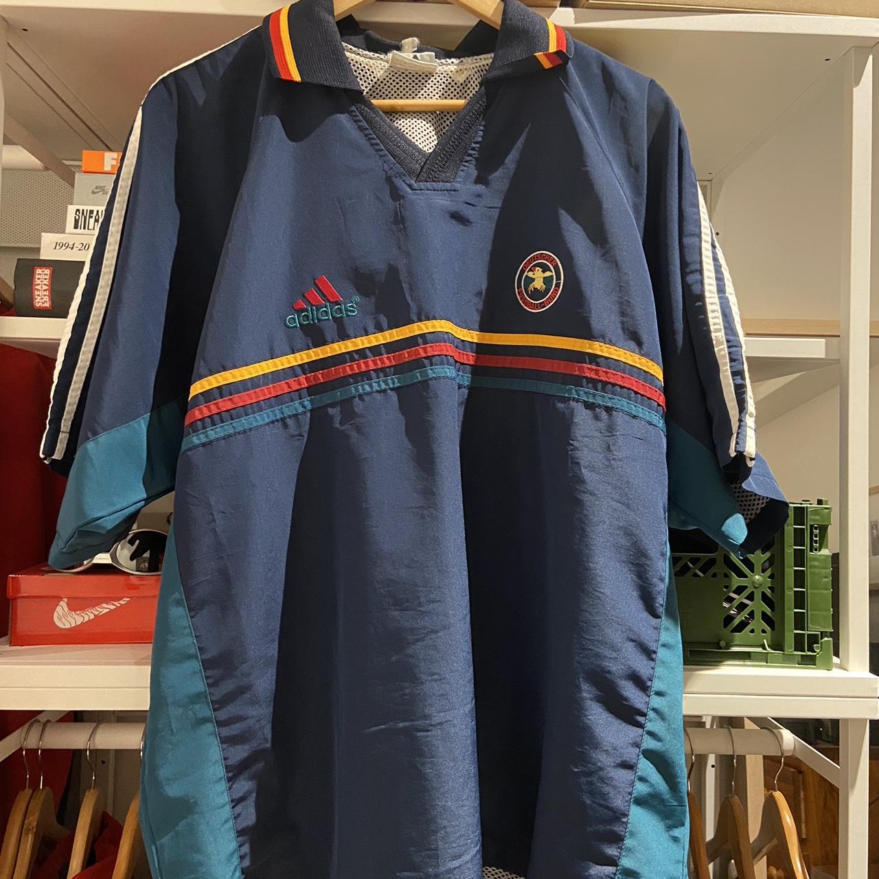 Bootleg Adidas Germany soccer top Size XL - Depop