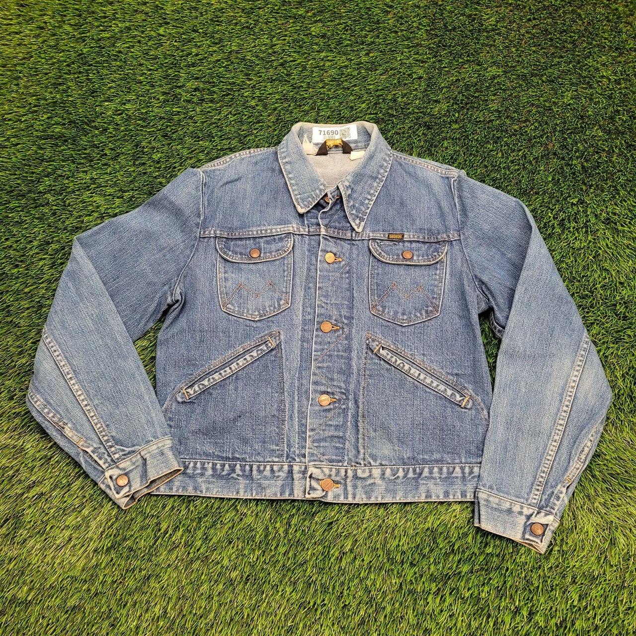 Vintage 60s Maverick Blue-Bell Jacket S/M 19x22 Blue... | Depop