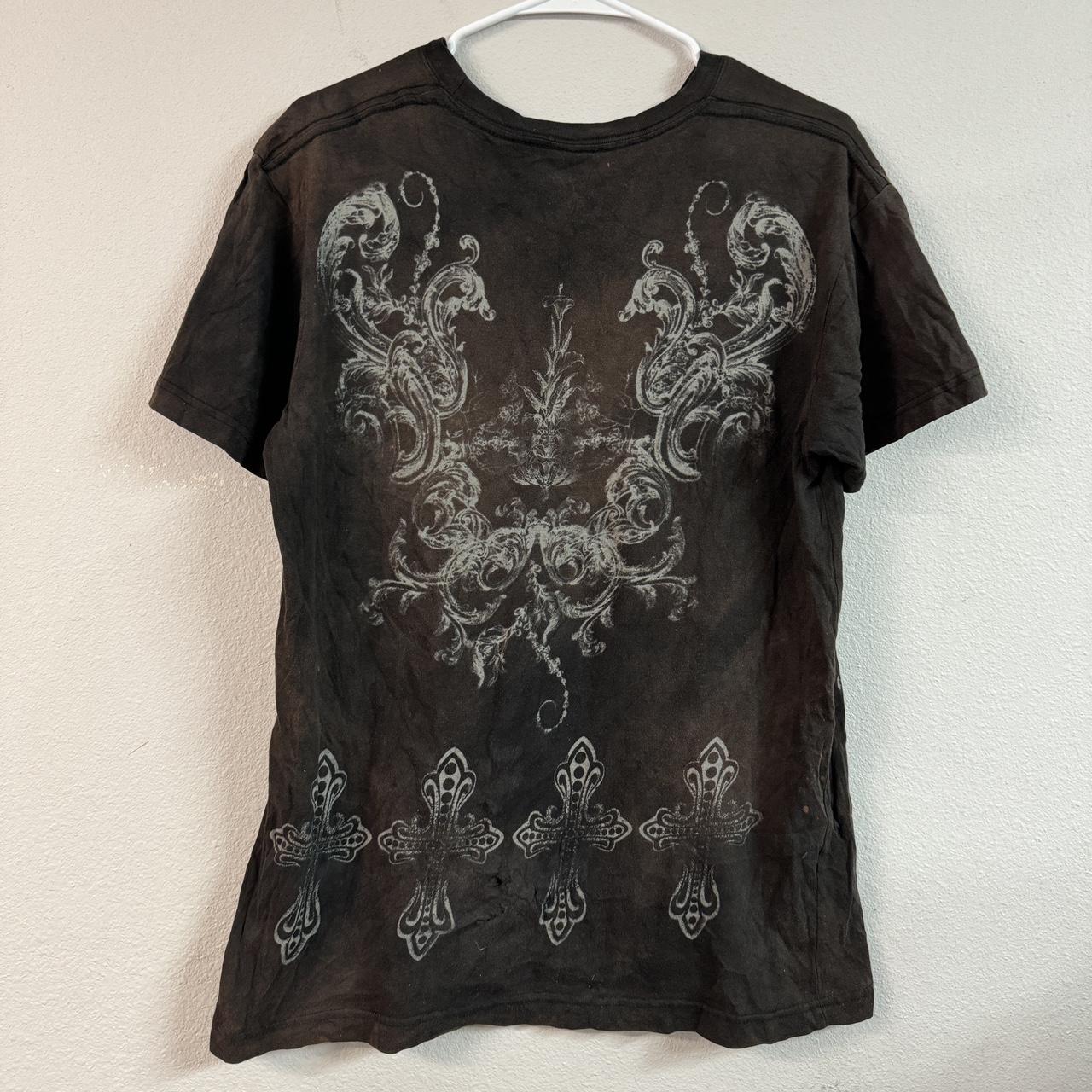 CUTEST GRUNGE Tee cross size M Y2K - Depop