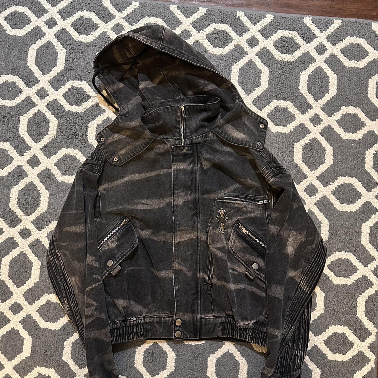 Curse Brand Denim Jacket -Never Worn -Size M open to... | Depop