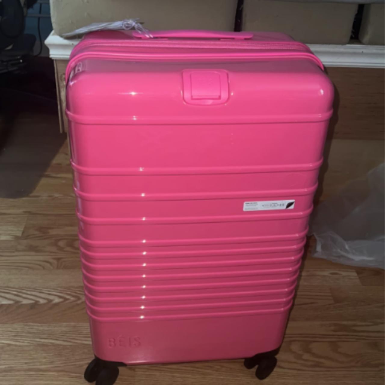 Beis Barbie Limited Edition 26” Large Check-in roller - Depop
