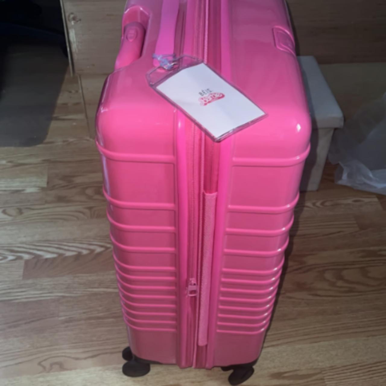 Beis Barbie Limited Edition 26” Large Check-in roller - Depop