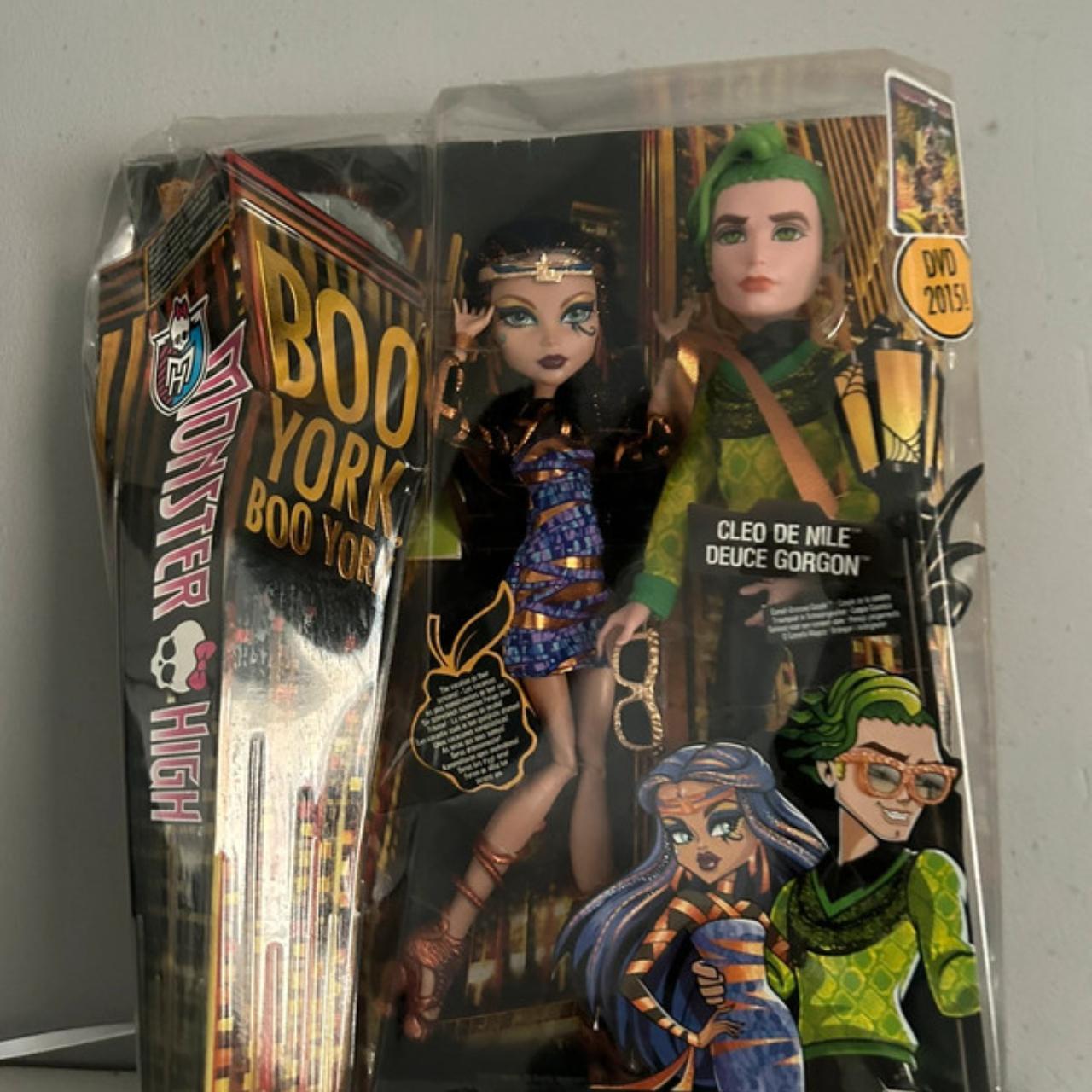 Monster High Cleo and Deuce Boo York Dolls Brand New... - Depop