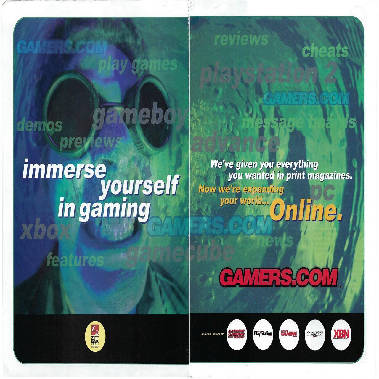2002 Gamers.com Website Online Gaming Magazine... - Depop
