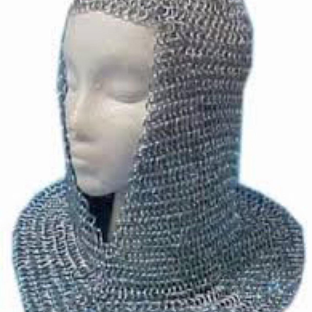 Burning Man chain link head piece cover Heavy sturdy... - Depop