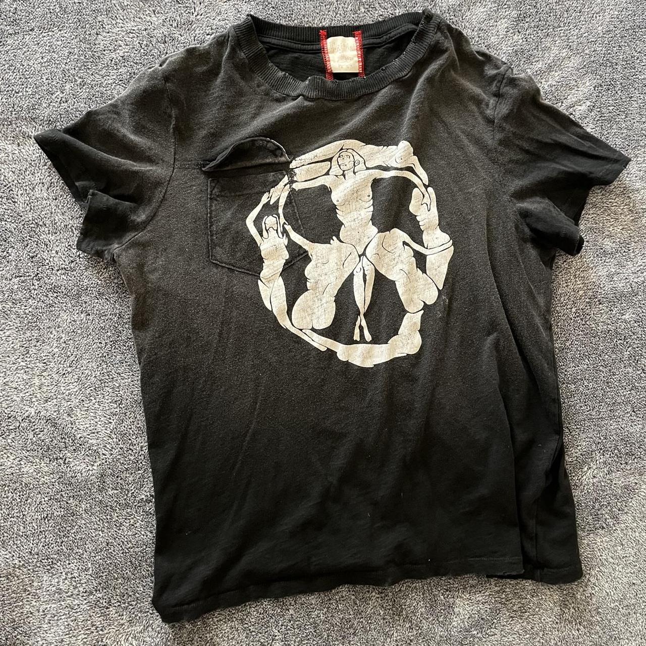 YUREMANE 001 TEE - size 3 - used - slight scuff (see... | Depop