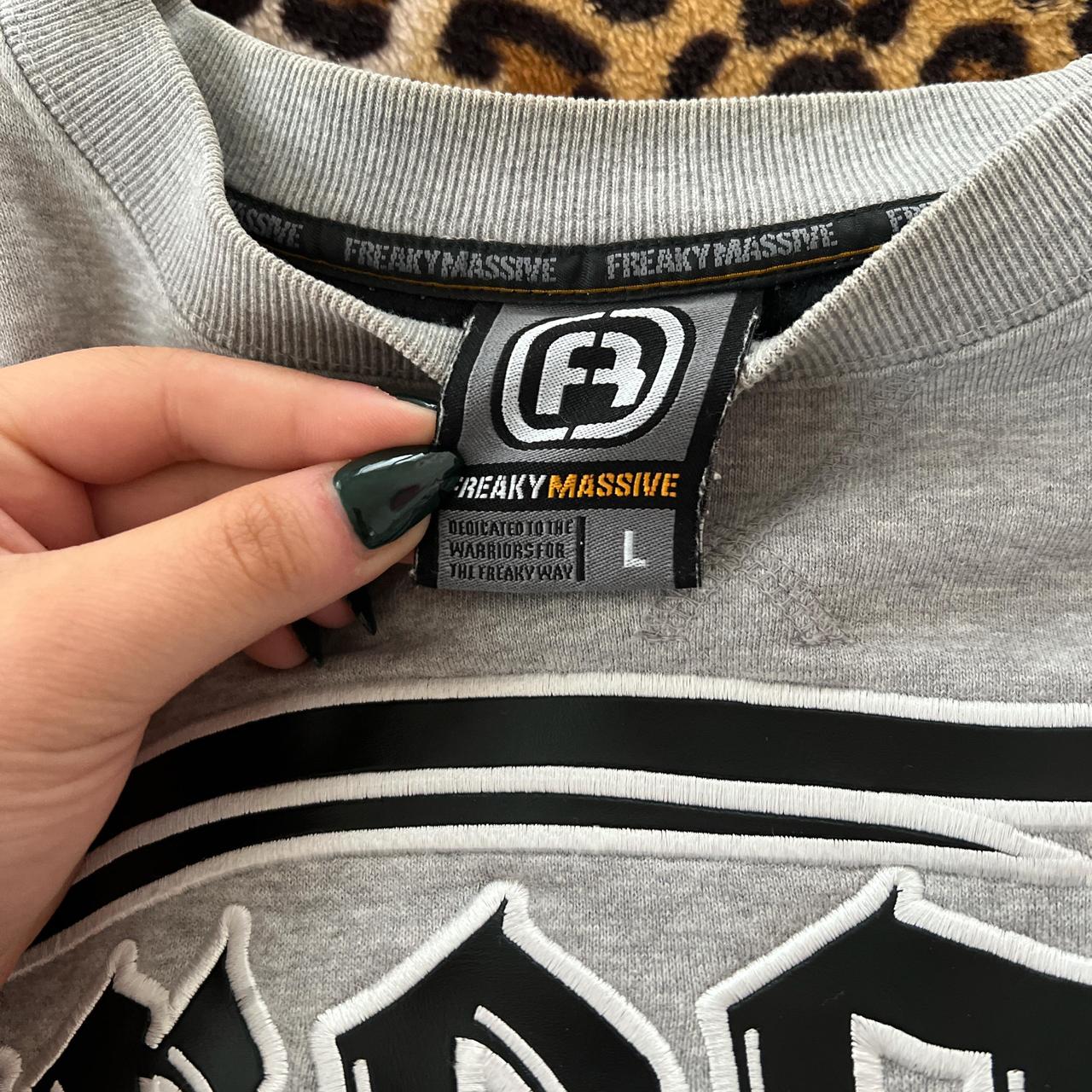 Large freaky massive hoodie super comfy - Depop