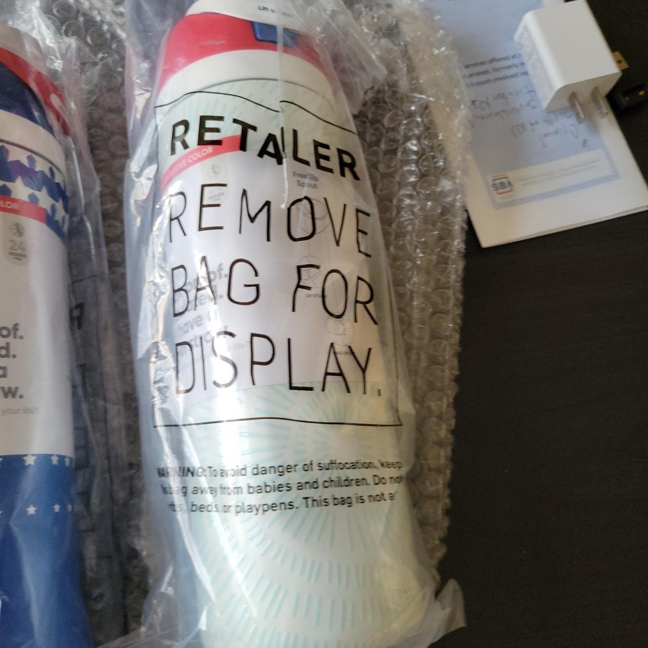 Owala 24oz Star spangle water bottle set #owala... - Depop