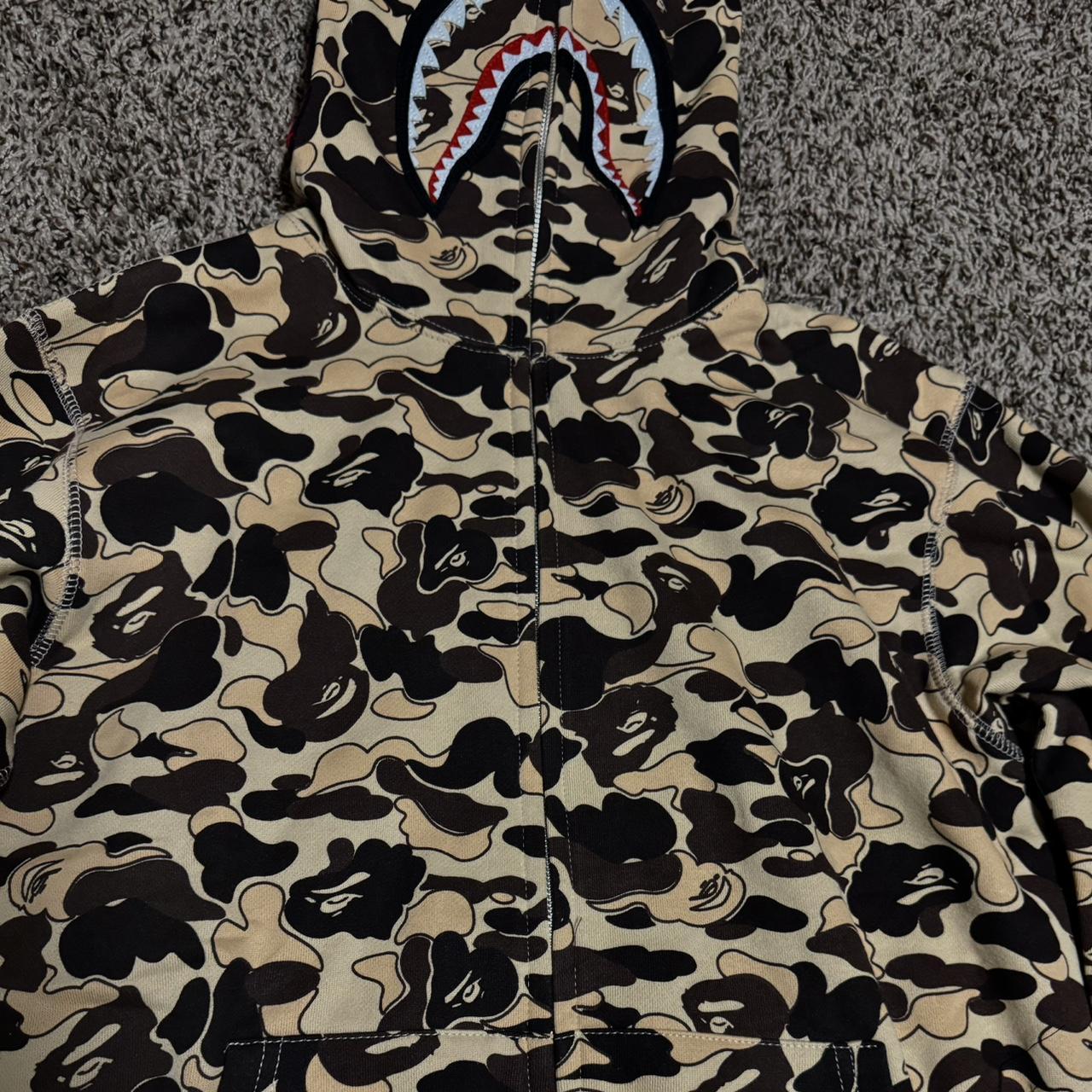 Full Zip-up Bape Jacket (Price is jacked up because... - Depop