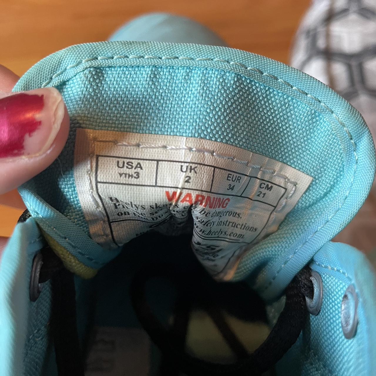 Spongebob heelys with black laces and both wheels... - Depop