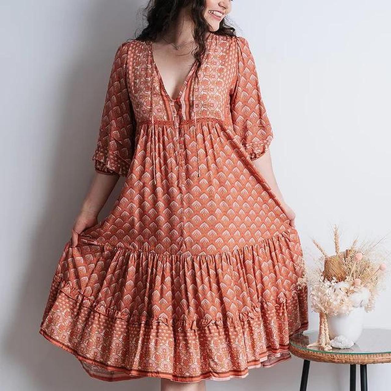 🦋 ON HOLD, DO NOT PURCHASE 🦋 🌻 Size M Jaase boho... - Depop