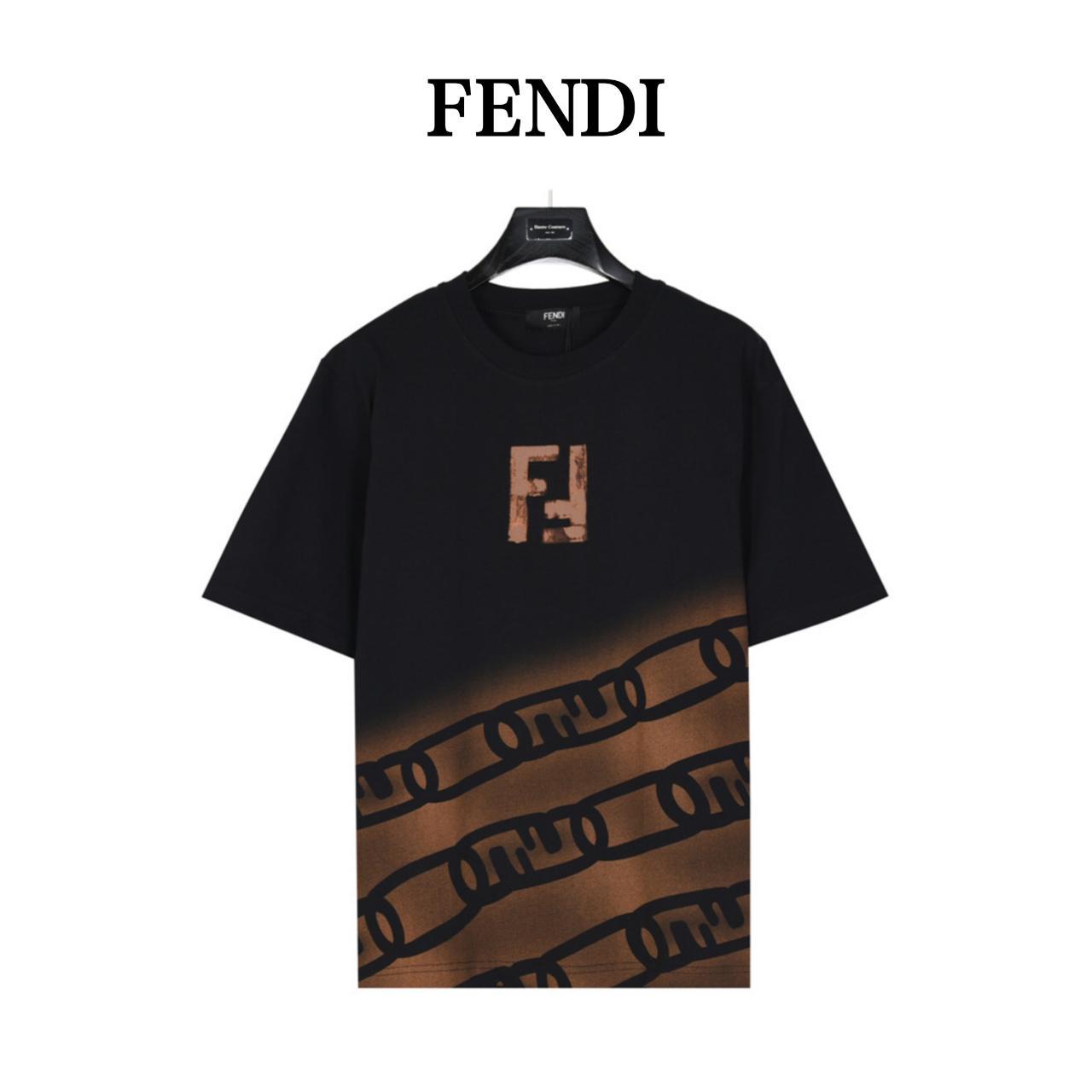Fendi/ Fendi 24ss Double F letter hand-painted... - Depop