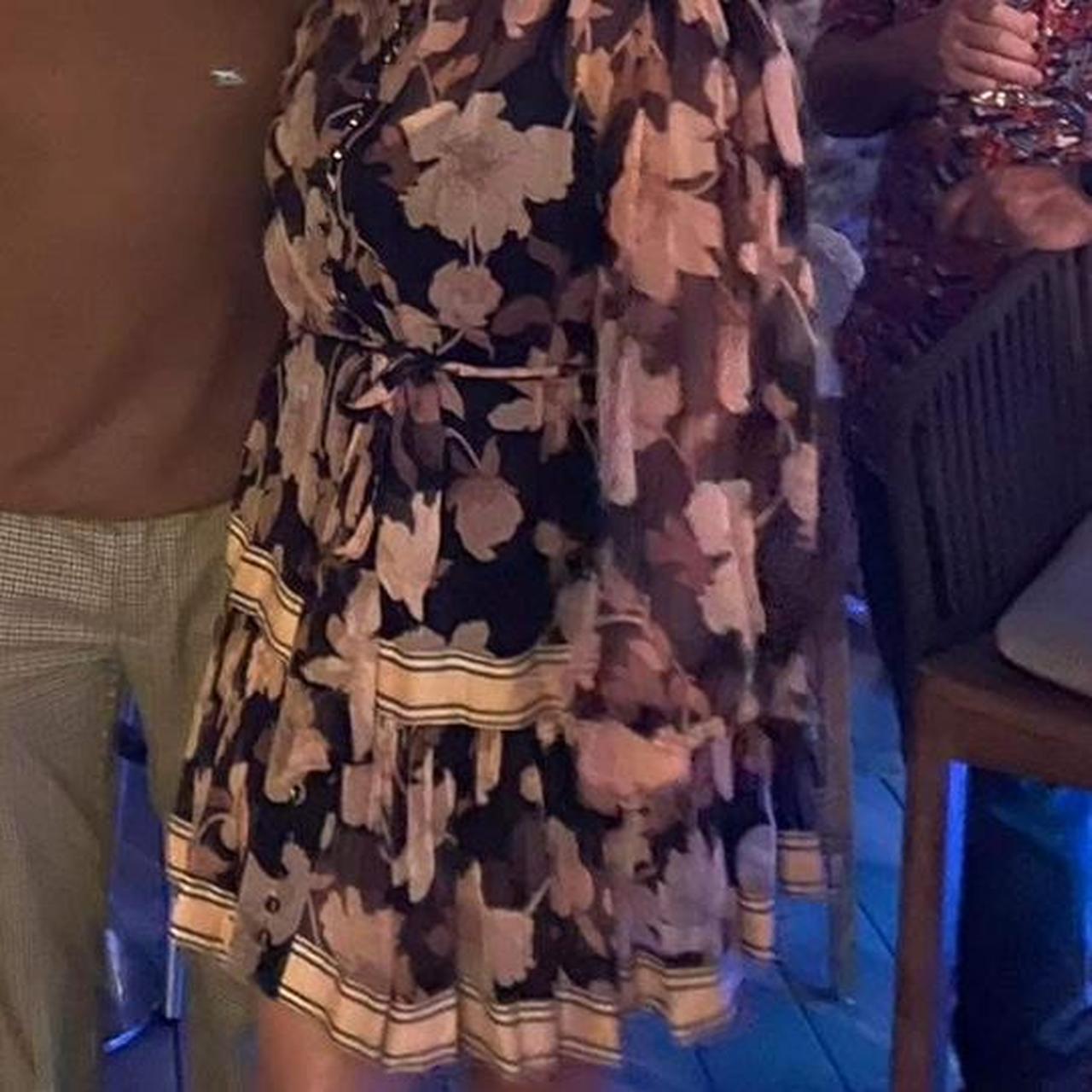 Zimmermann Concert Peonies Mini Dress Size 3 Only... - Depop
