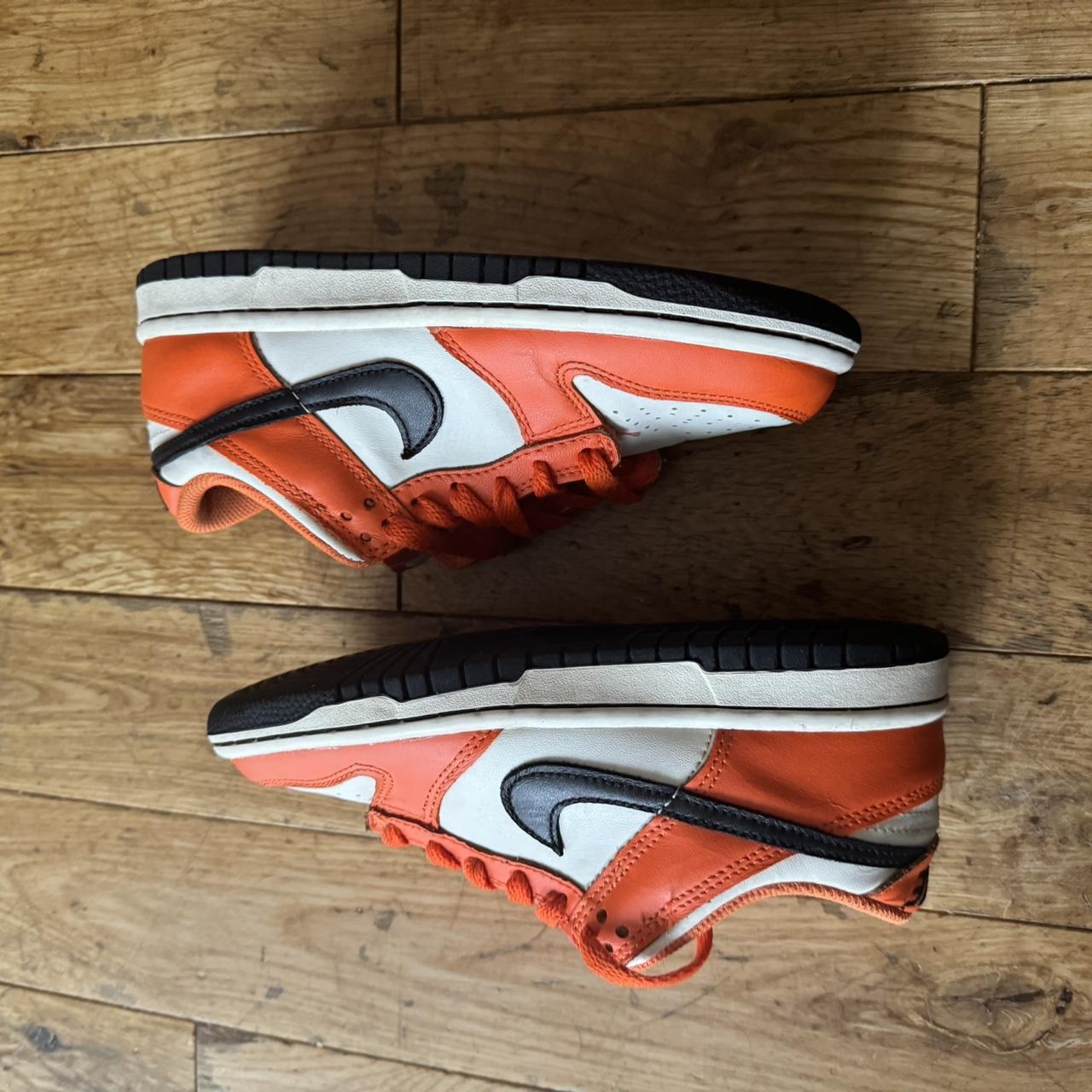 Orange dunk lows size: uk 3 Good condition ... - Depop