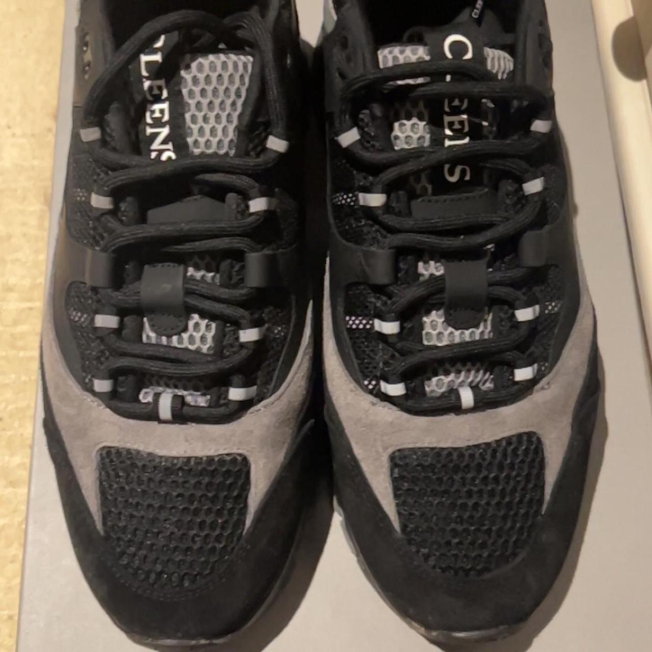 Black and grey cleens aero runner Onyx fresh never... - Depop