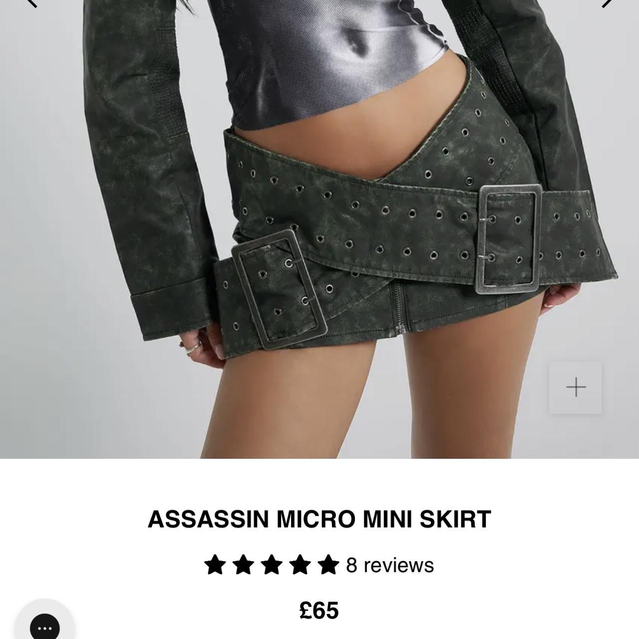 Jaded London assassin micro mini skirt, never worn... - Depop